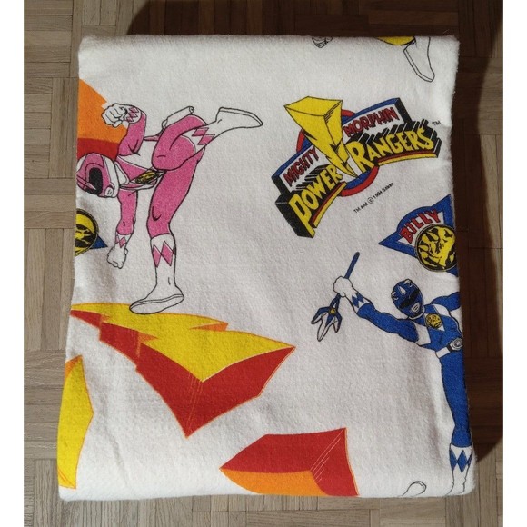 Bedding | Vintage Saban 1994 Power Rangers Blanket 7x90 Twin | Poshmark